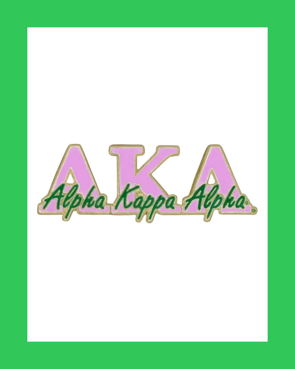 AKA Signature Lapel Pin – Ravenunlimited